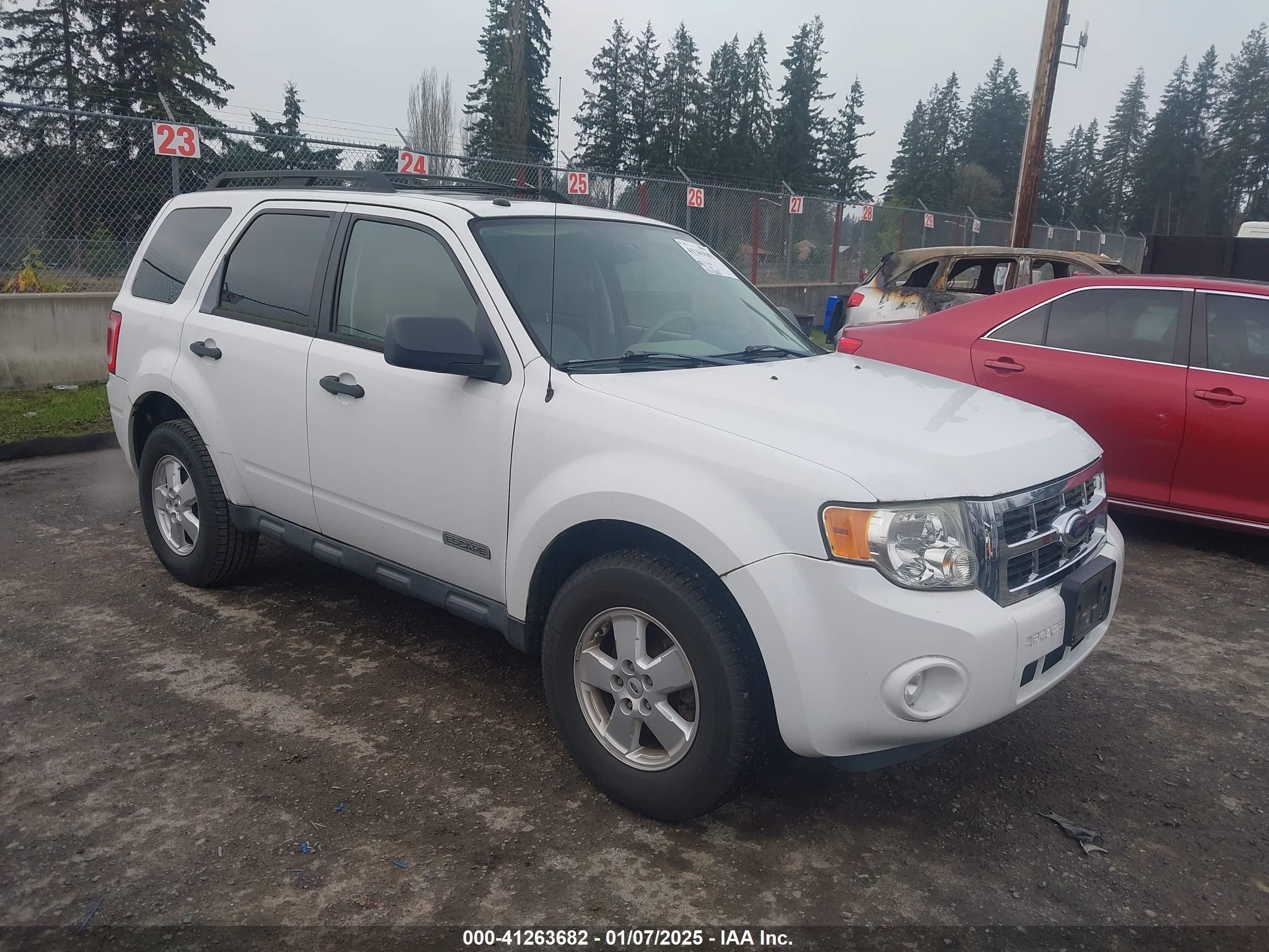 Price & History 2008 Ford Escape Xlt 2.3l I-4 Dohc, 153hp vin ...