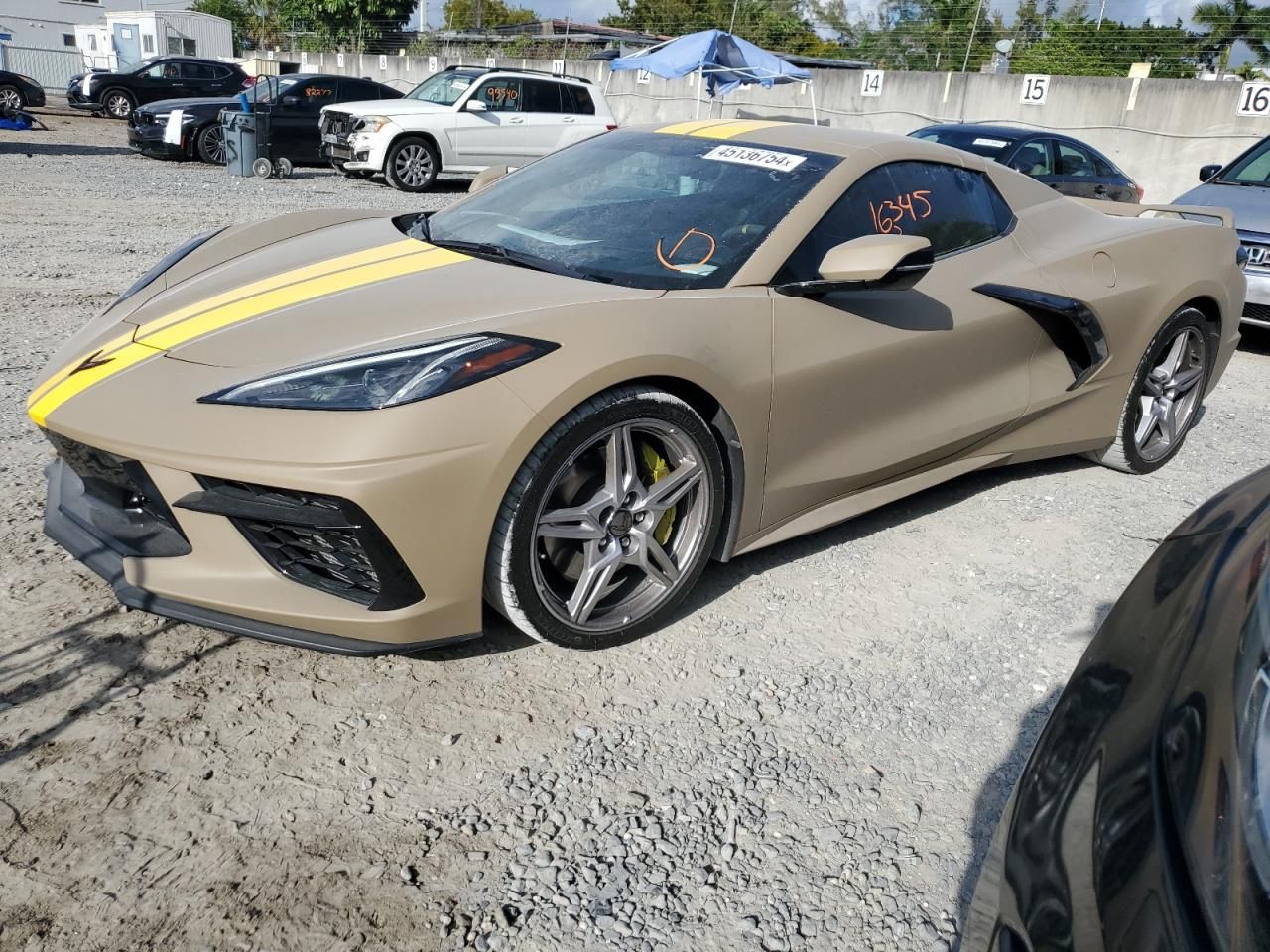 Price & History 2021 Chevrolet Corvette Stingray 3lt 6.2l 8 vin ...