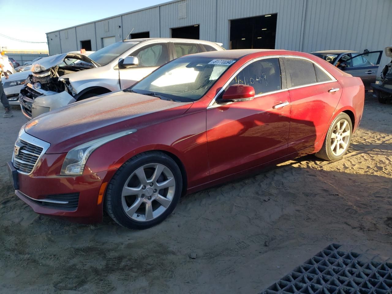Price & History 2016 Cadillac Ats Luxury 3.6l 6 vin: 1G6AB5RS4G0100258 ...