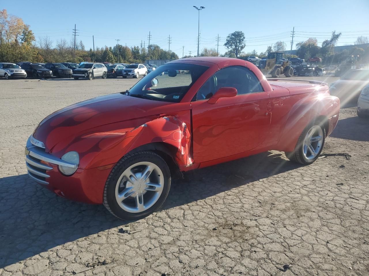 Price & History 2003 Chevrolet Ssr 5.3l 8 vin: 1GCES14P43B102682 ...