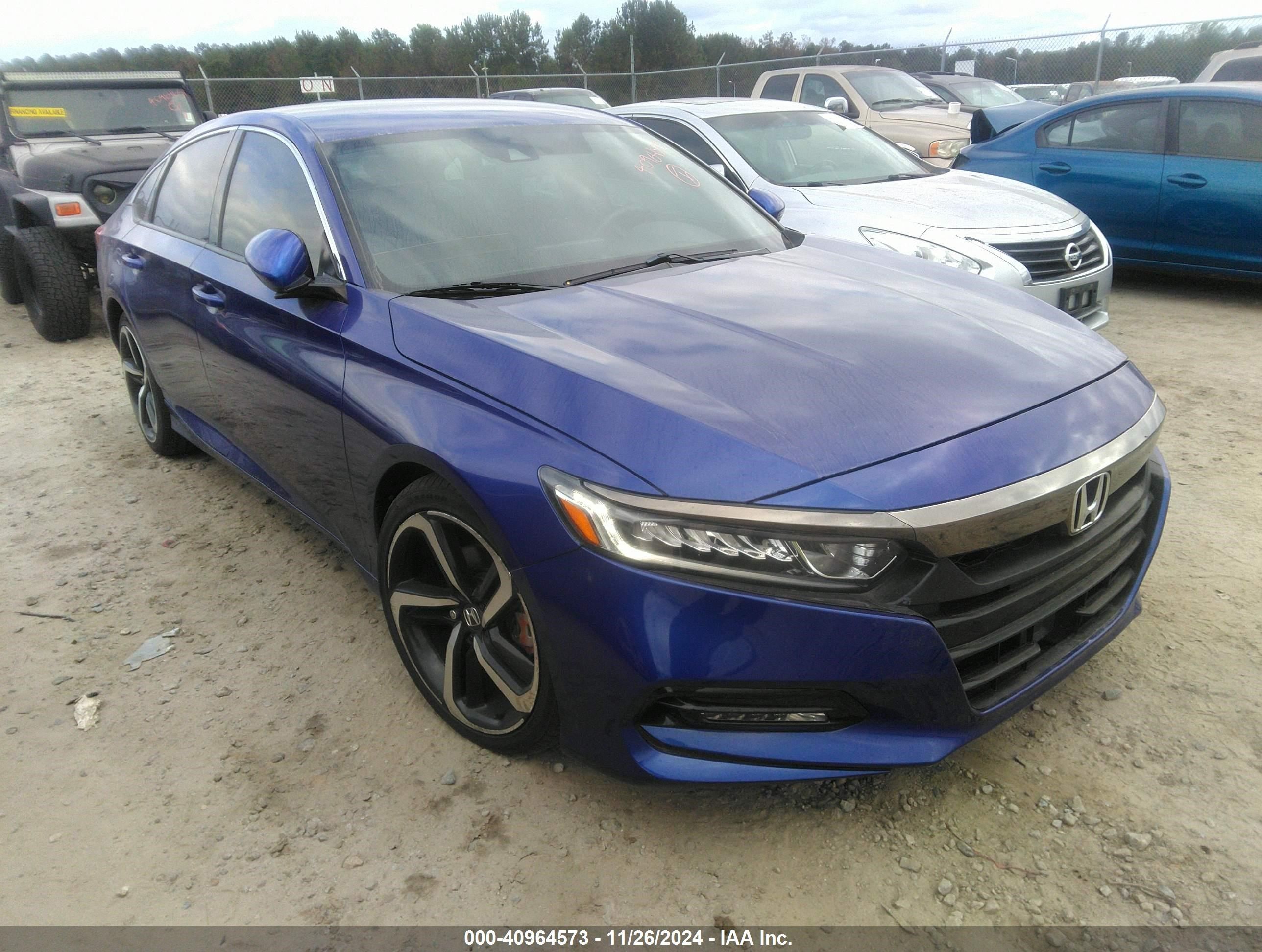 Price & History 2020 Honda Accord Sport 1.5l I-4 Di, Dohc, Vvt, Turbo, 192hp vin ...