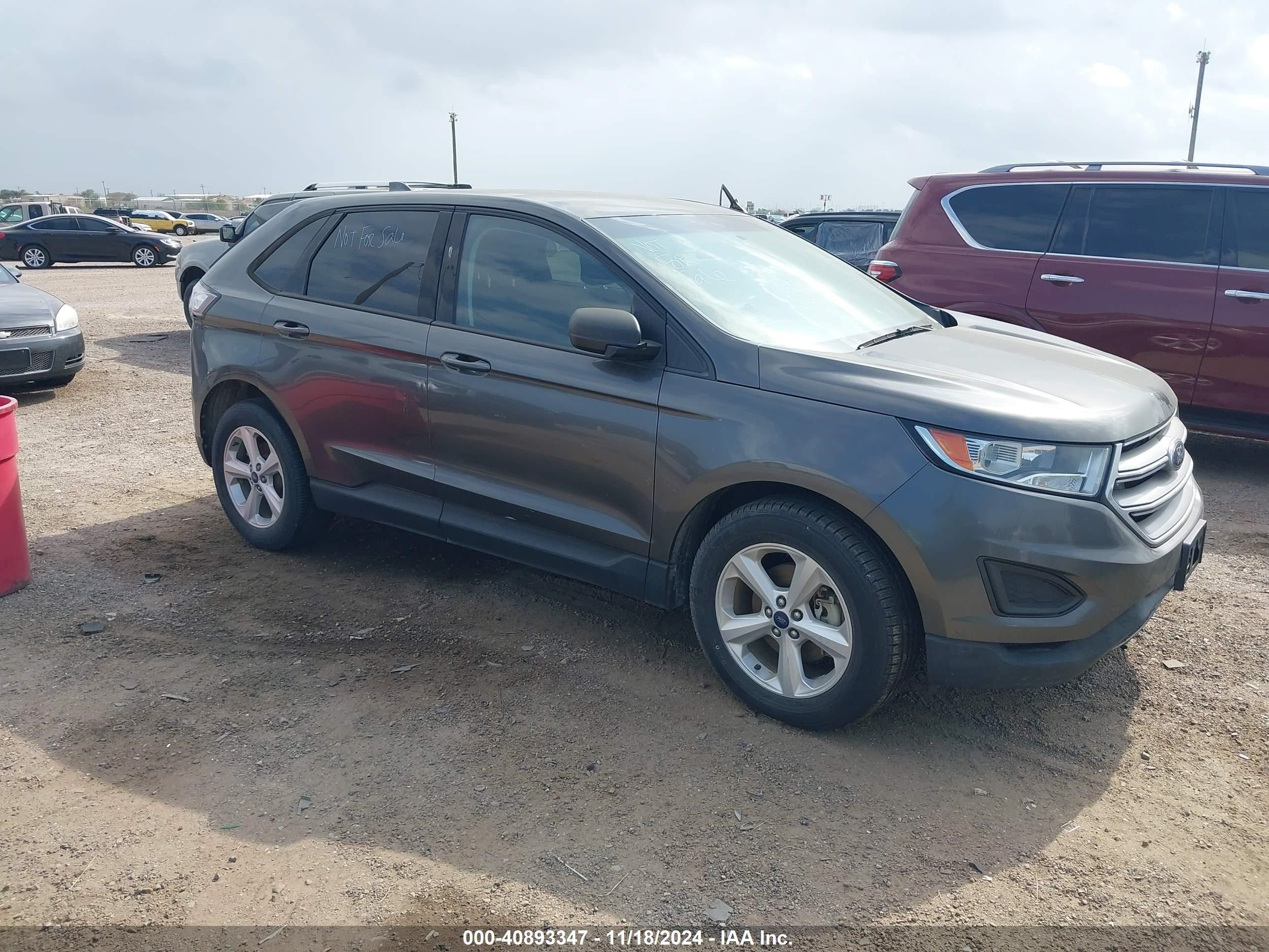 Price & History 2017 Ford Edge Se 2.0l I-4 Di, Dohc, Vvt, Turbo, 245hp ...