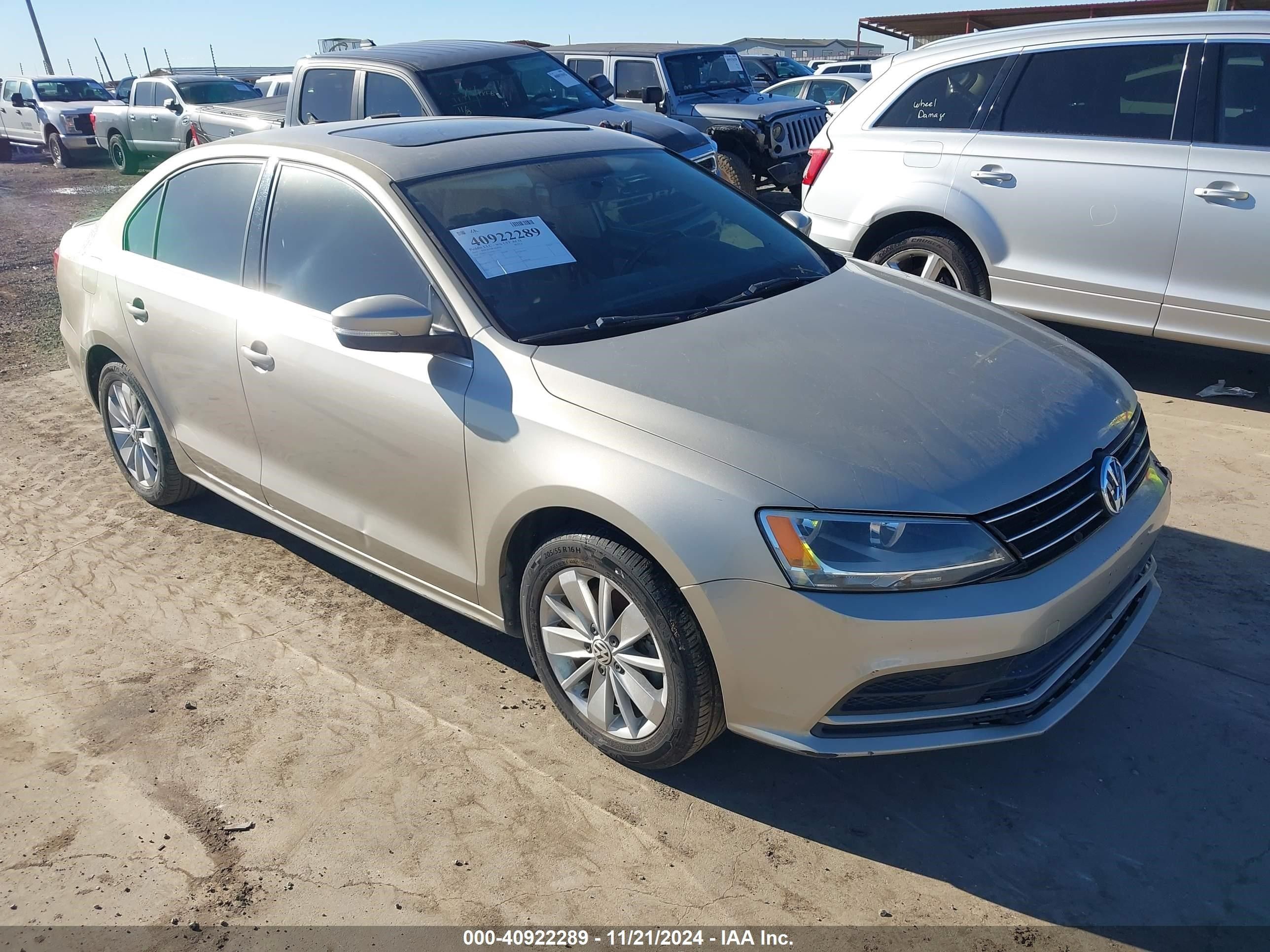 Price & History 2015 Volkswagen Jetta 1.8t Se 1.8l I-4 Di, Dohc, Vvt ...