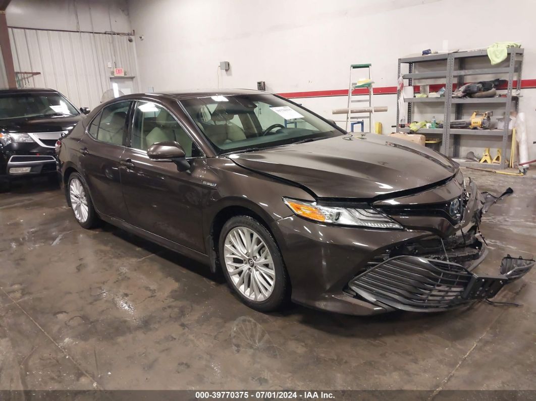 Price & History 2018 Toyota Camry Hybrid Xle 2.5l I-4 Di, Dohc, Vvt, 176hp vin ...