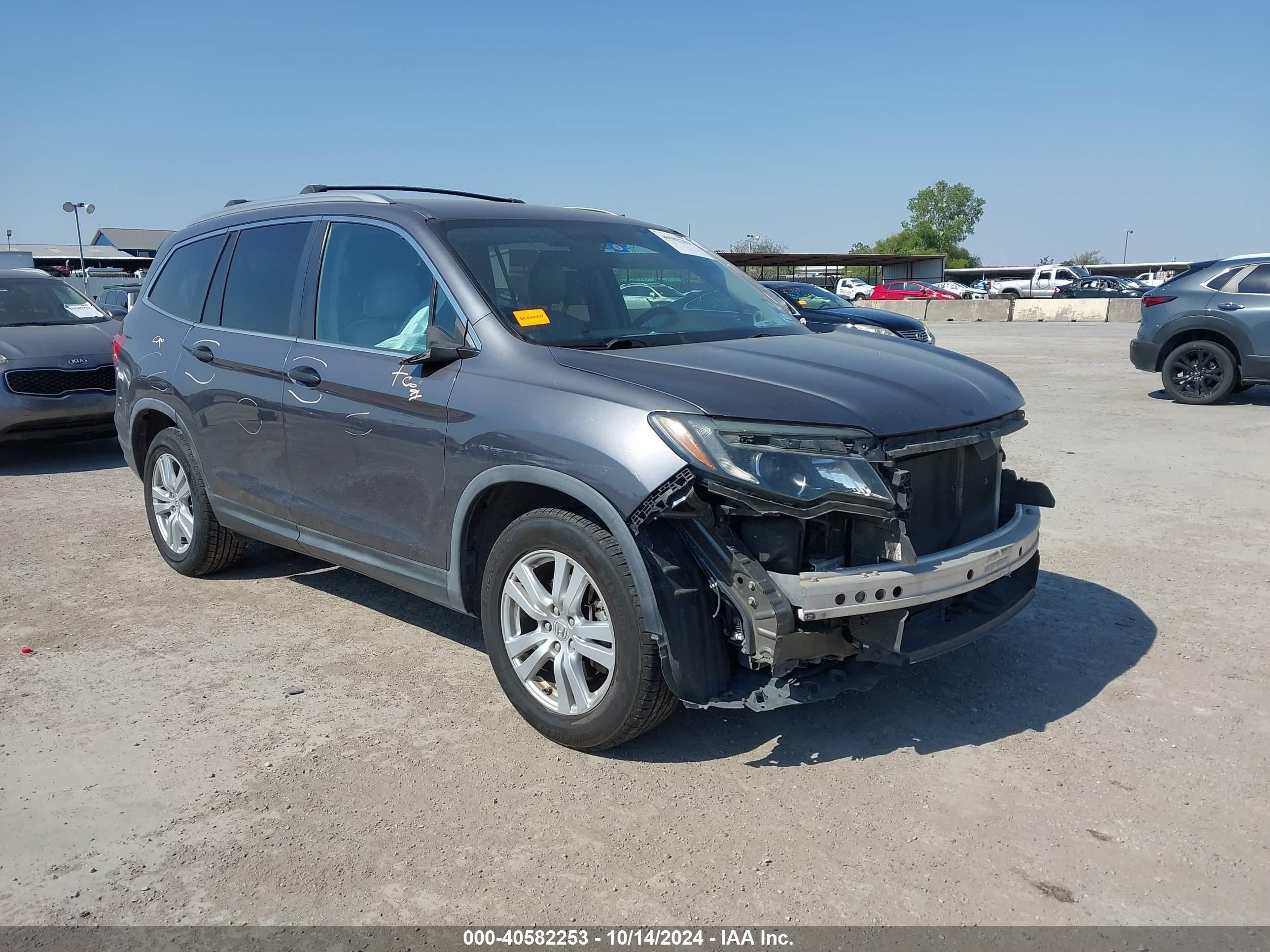 Price & History 2016 Honda Pilot Lx 3.5l V-6 Di, Vvt, 280hp vin ...
