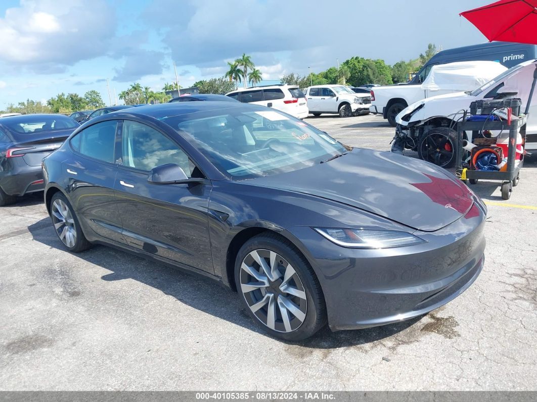 Price & History 2024 Tesla Model 3 Rear-wheel Drive vin ...