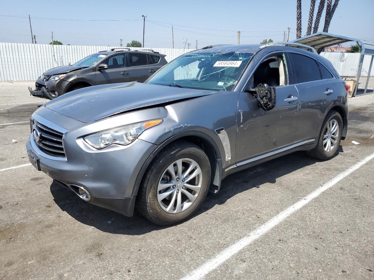 Price & History 2012 Infiniti Fx35 3.5l 6 vin: JN8AS1MU8CM120616 ...