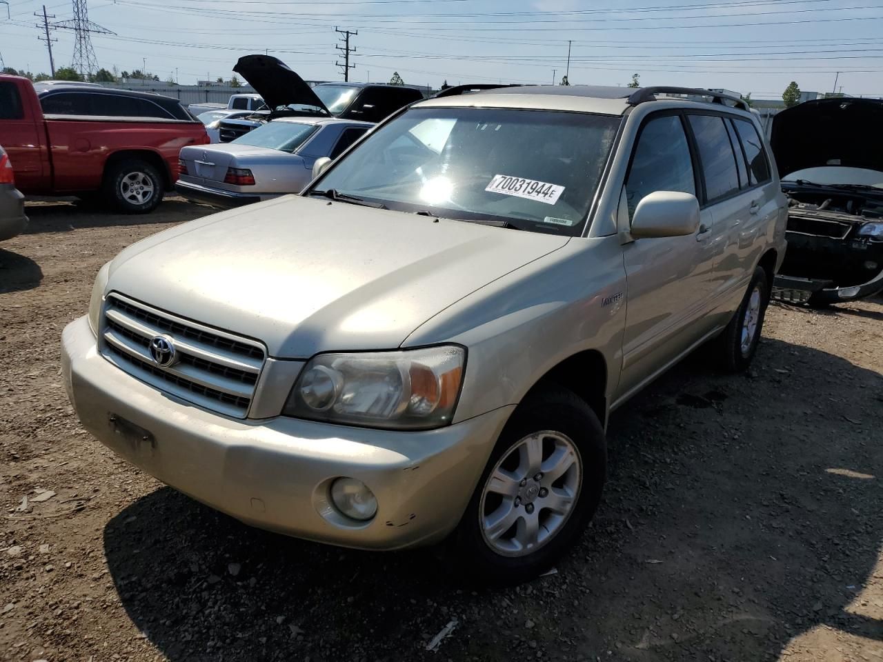 Price & History 2003 Toyota Highlander Limited 3.0l 6 vin ...