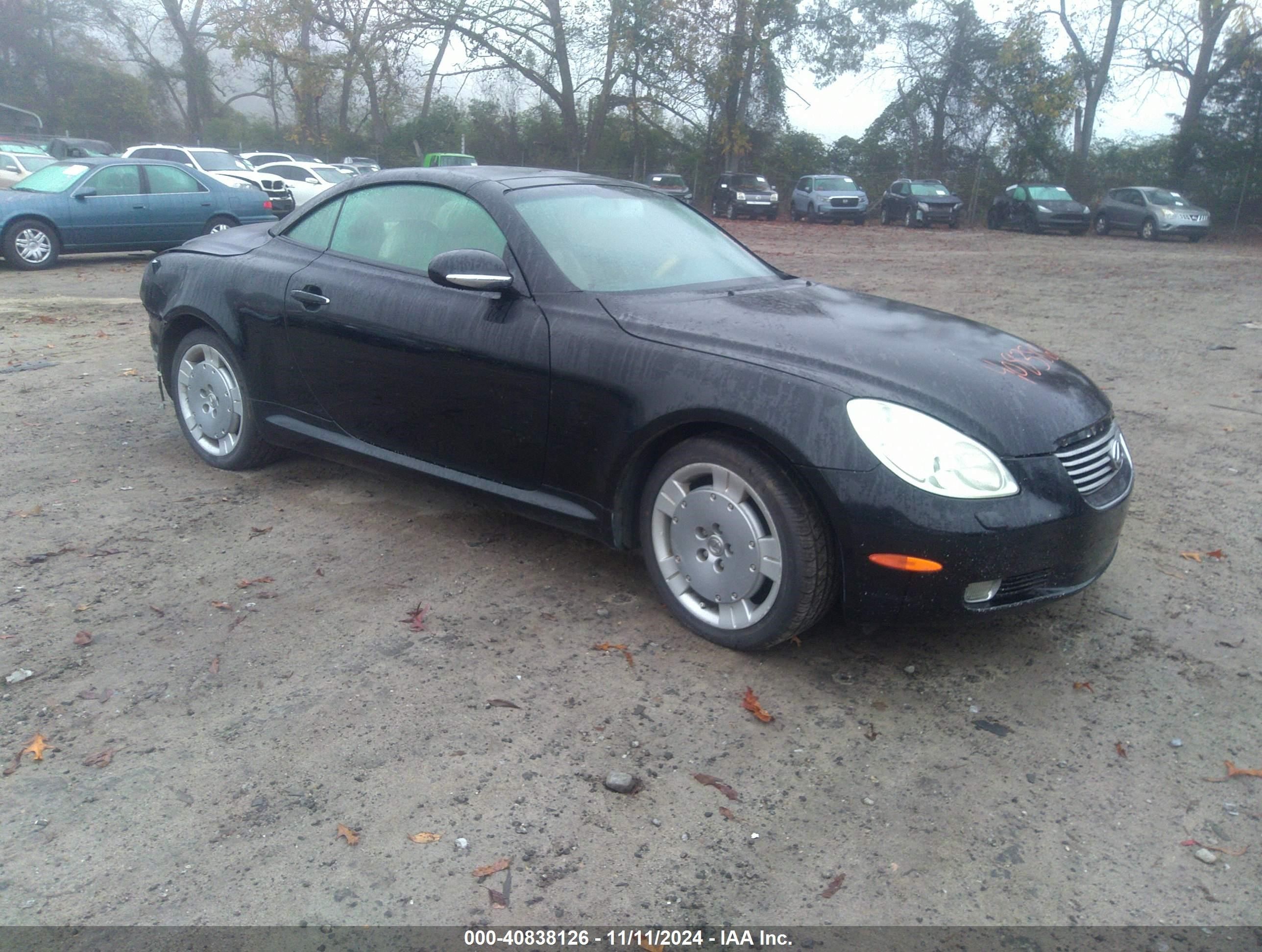 Price & History 2003 Lexus Sc 430 4.3l V-8 Dohc, Vvt, 300hp vin ...