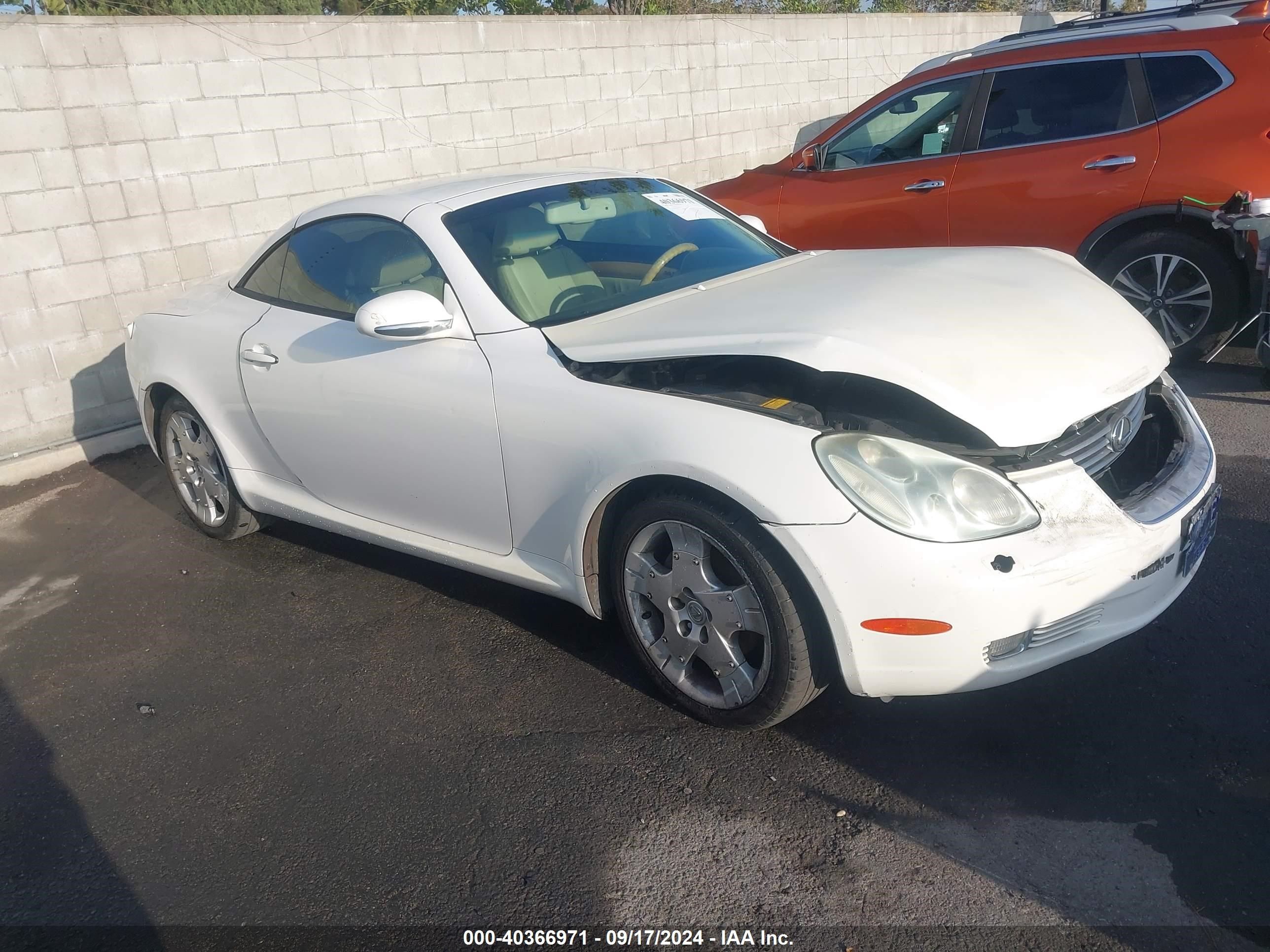 Price & History 2005 Lexus Sc 430 4.3l V-8 Dohc, Vvt, 300hp vin ...