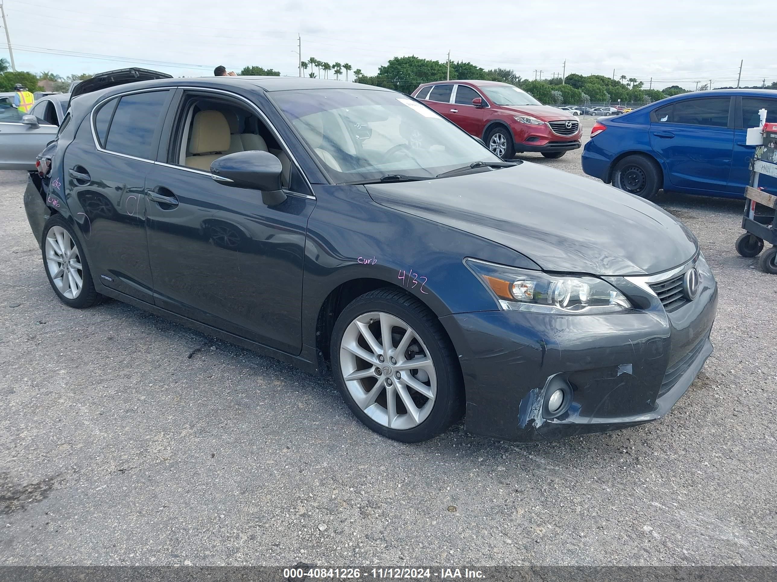 Price & History 2011 Lexus Ct 200h Premium 1.8l I-4 Dohc, Vvt, 98hp vin: JTHKD5BH3B2004367 ...