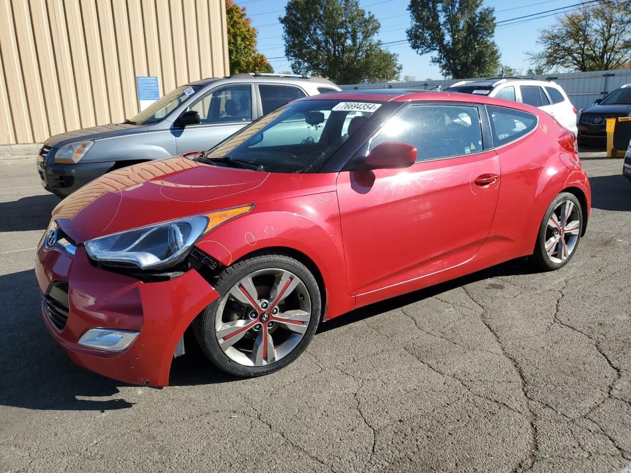 Price & History 2016 Hyundai Veloster 1.6l 4 vin: KMHTC6AD3GU264692 ...