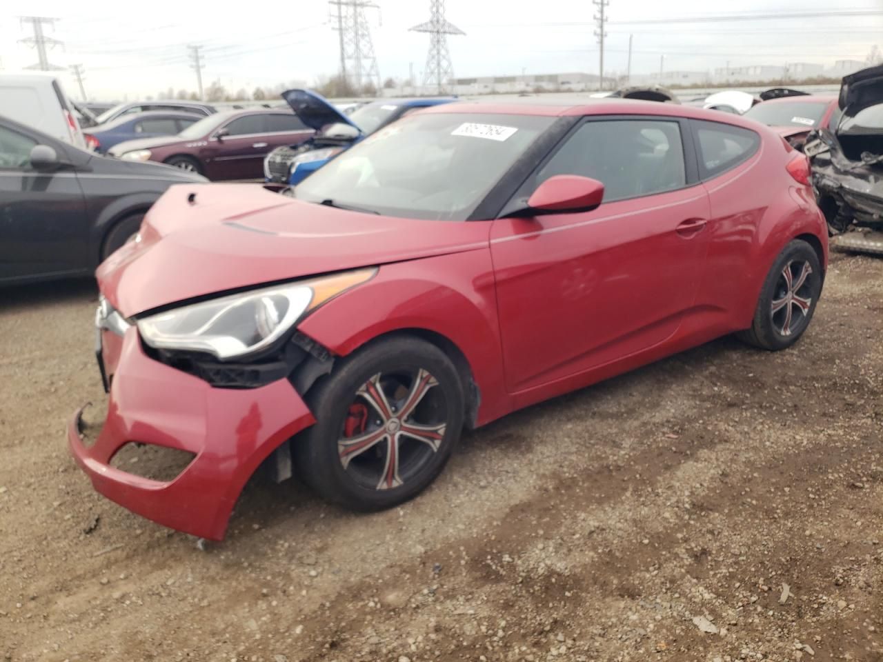 Price & History 2013 Hyundai Veloster 1.6l 4 vin: KMHTC6AD8DU170321 ...