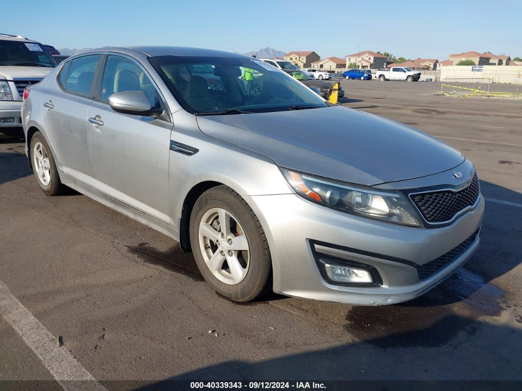 Precio e Historial 2015 Kia Optima Lx 2.4l I-4 Di, Dohc, Vvt, 192hp vin ...
