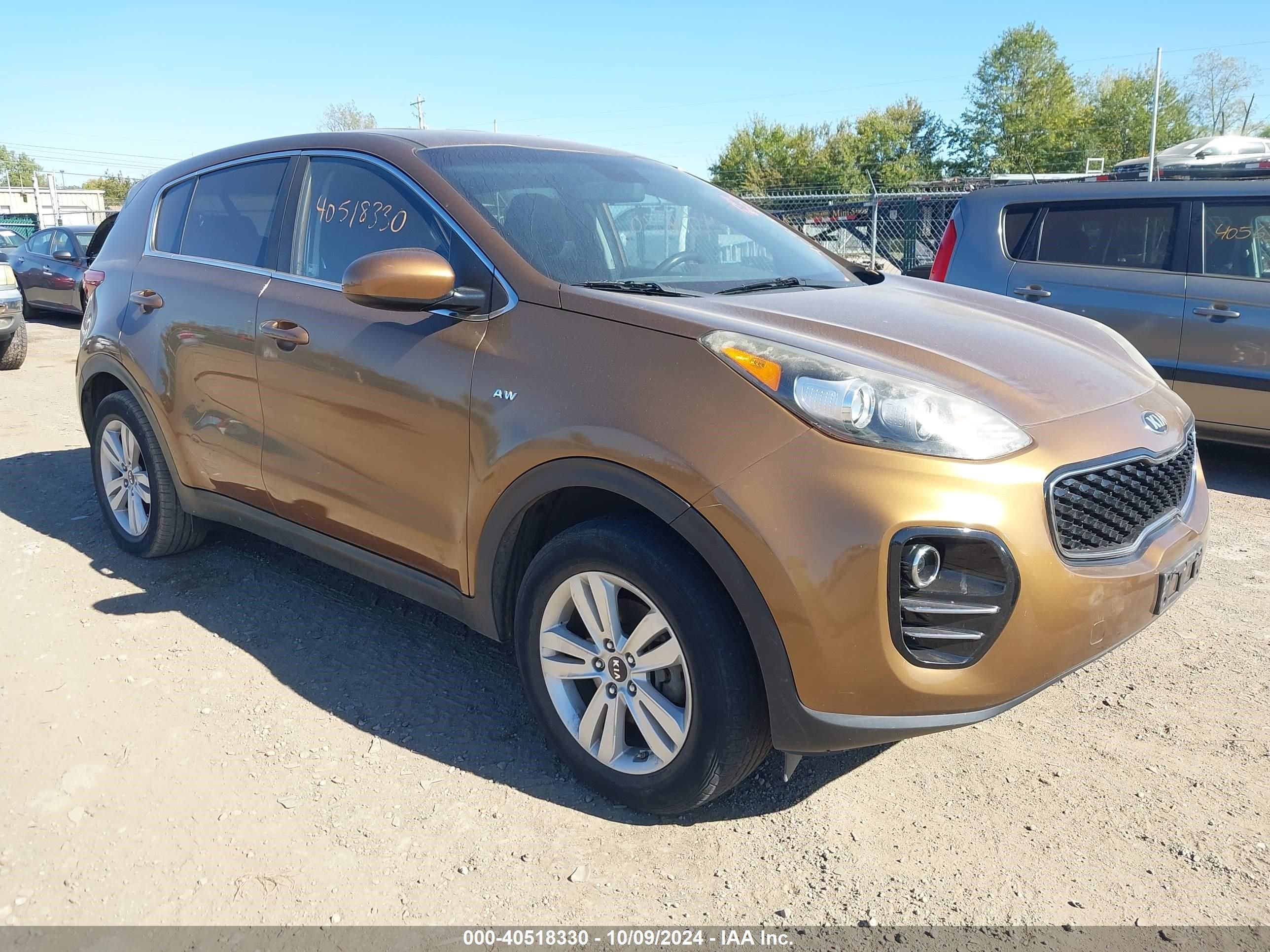 Precio e Historial 2017 Kia Sportage Lx 2.4l I-4 Di, Dohc, Vvt, 181hp vin: KNDPMCAC0H7041244 ...