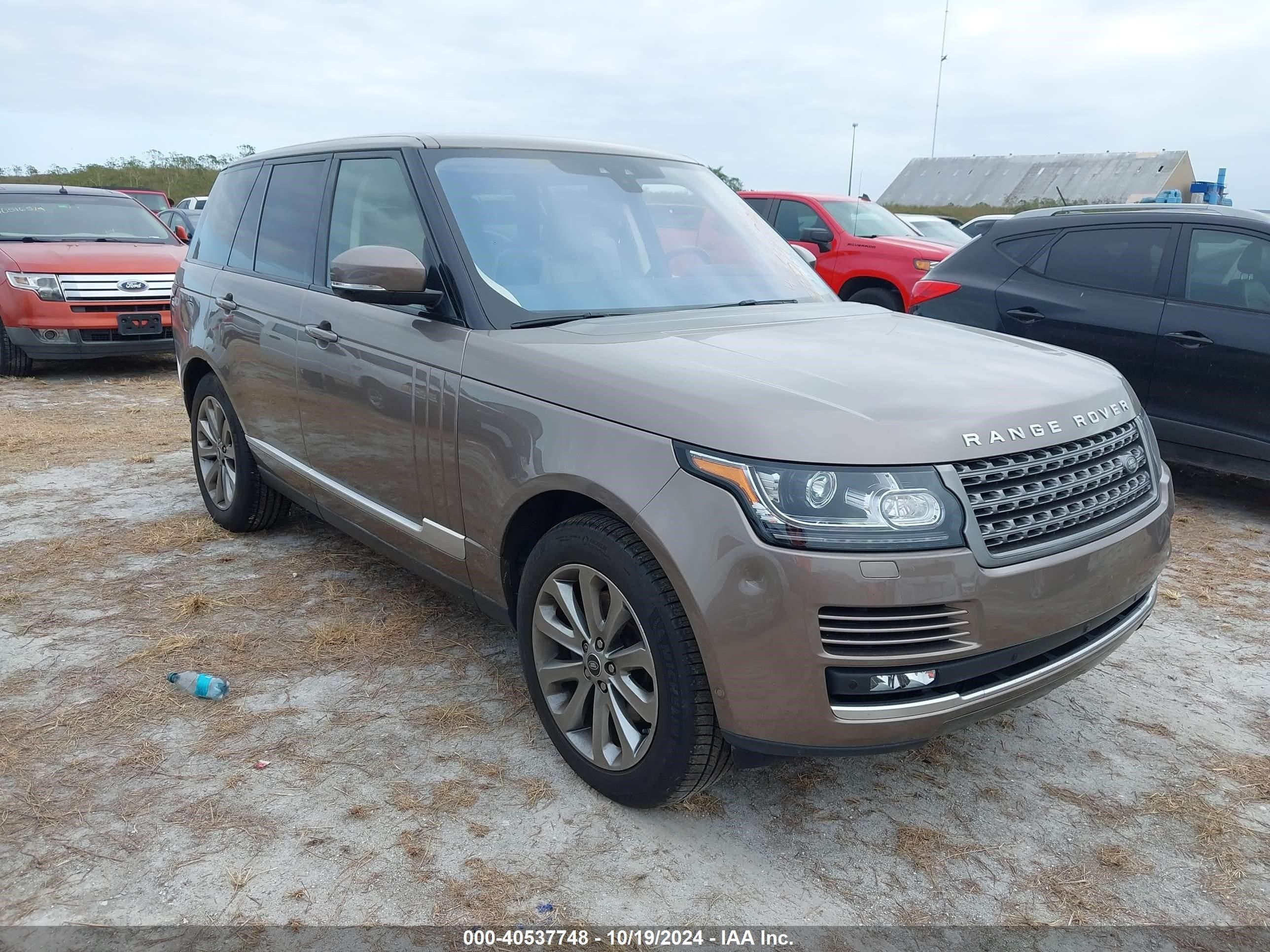 Price & History 2017 Land Rover Range Rover 3.0l V6 Turbocharged Diesel ...