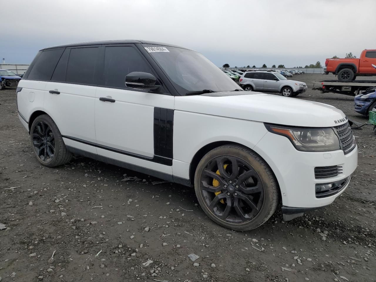 Price & History 2013 Land Rover Range Rover Supercharged 5.0l 8 vin ...