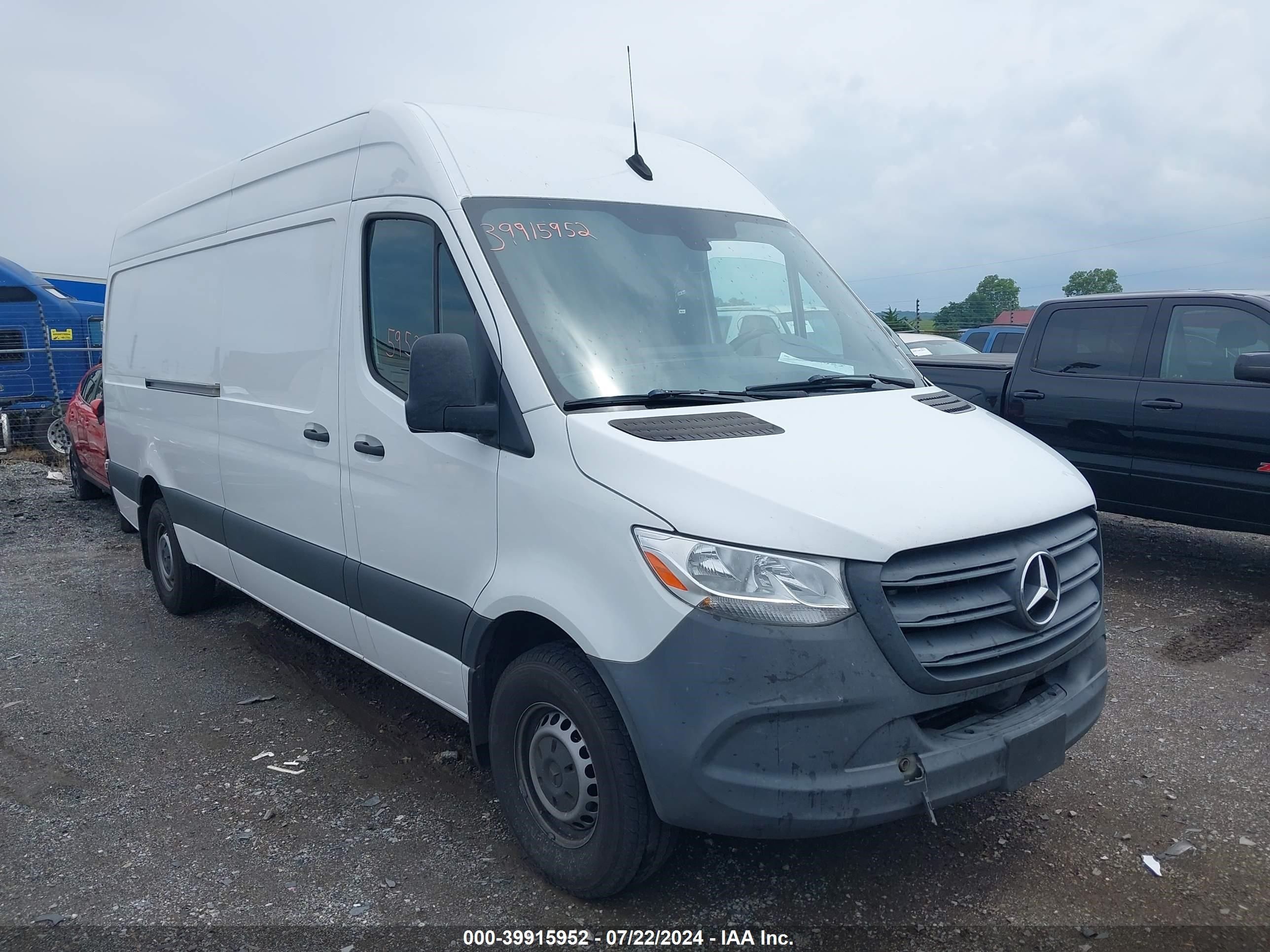Price & History 2020 Mercedes-benz Sprinter 2500 High Roof I4 2.0l I-4 ...